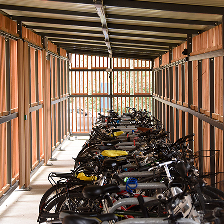 Custom cycle storage for University of Oxford