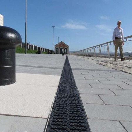 Ulma drainage for Gamazo Dam recovery