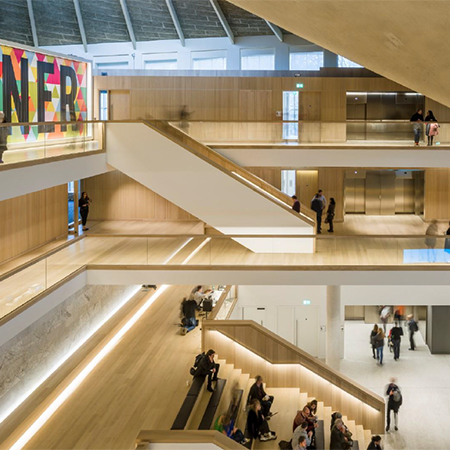Sound control at London Design Museum