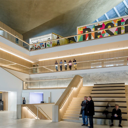 Sound control at London Design Museum