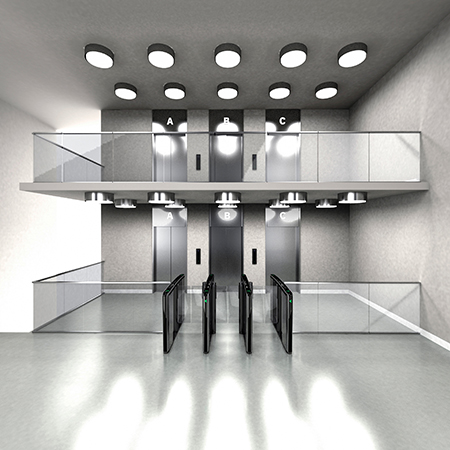 A combination of speed gate security & transit intelligence