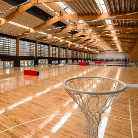 Natural ventilation for Netball Central in Sydney Olympic Park