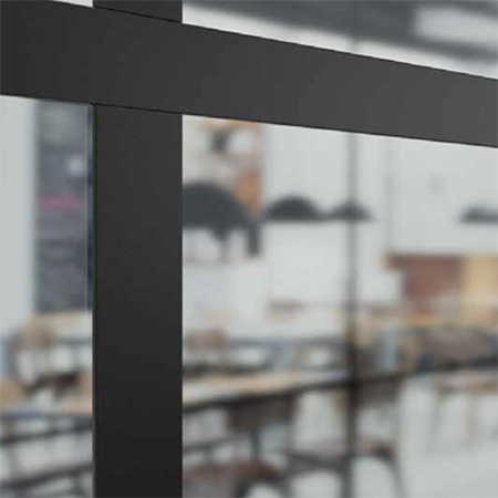 FrameTec Select 2.0: Partition Wall System for Glass Doors