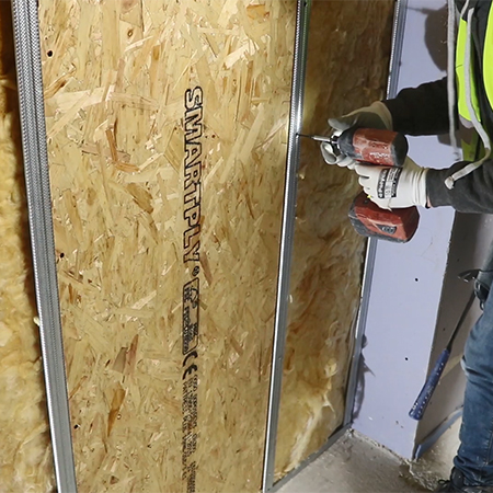 MEDITE SMARTPLY launch time saving new Pattress Panel for dryliners