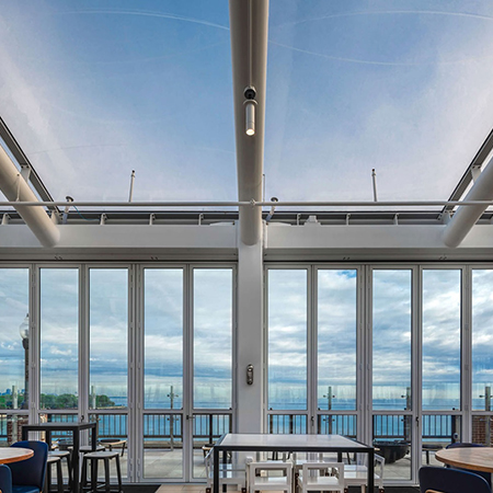 Novum provide remarkable roof for Navy Pier in America
