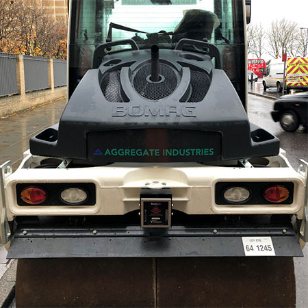 Aggregate Industries' introduce pivot-steered rollers