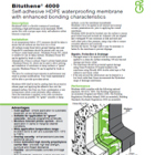 Bituthene Membranes (GCP Applied Technologies)