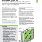 Bituthene Membranes (Grace Construction Products)