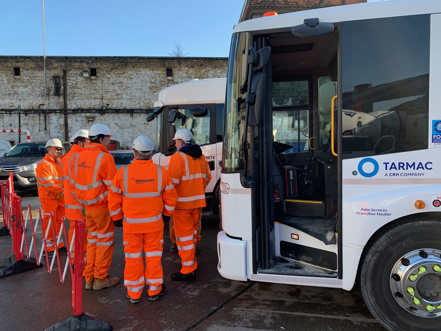 Aggregate Industries and Tarmac talk road safety