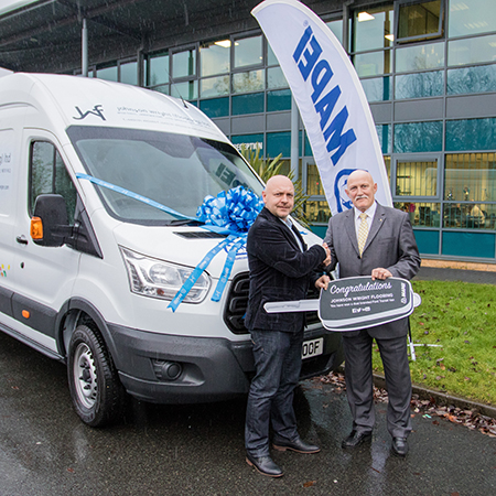 Mapei 'Win a Van' competition prize winners